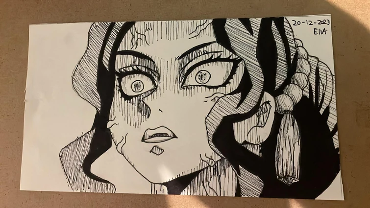 Drawing of Muzan | Fandom