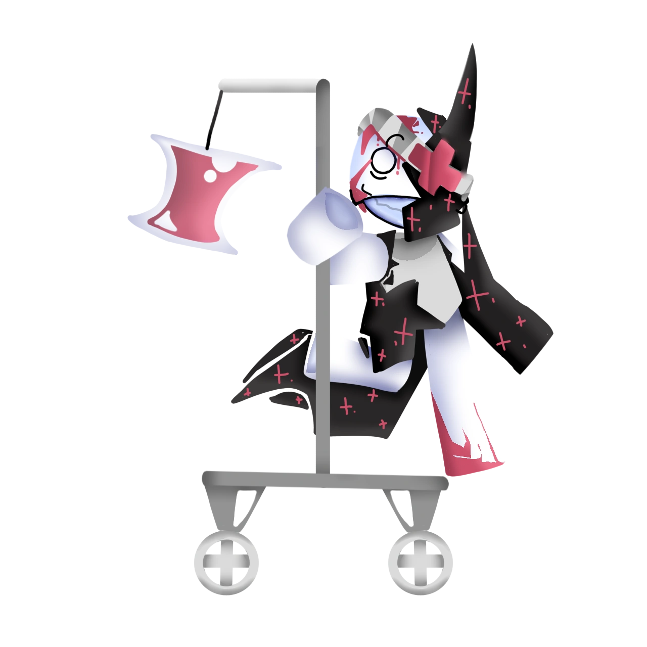 uh little forsaken oc I tried to make even tho I don’t play the game ...