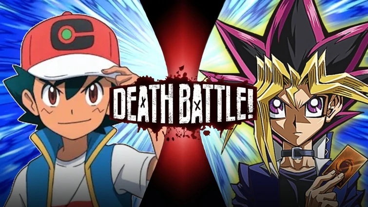 Ash VS Yugi (Pokemon VS Yu-Gi-Oh!) | THUMBNAIL | Fandom
