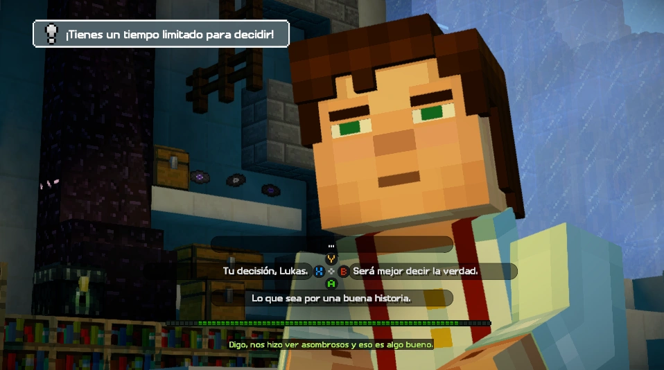 replaying minecraft story mode season 2 to do new choices | Fandom