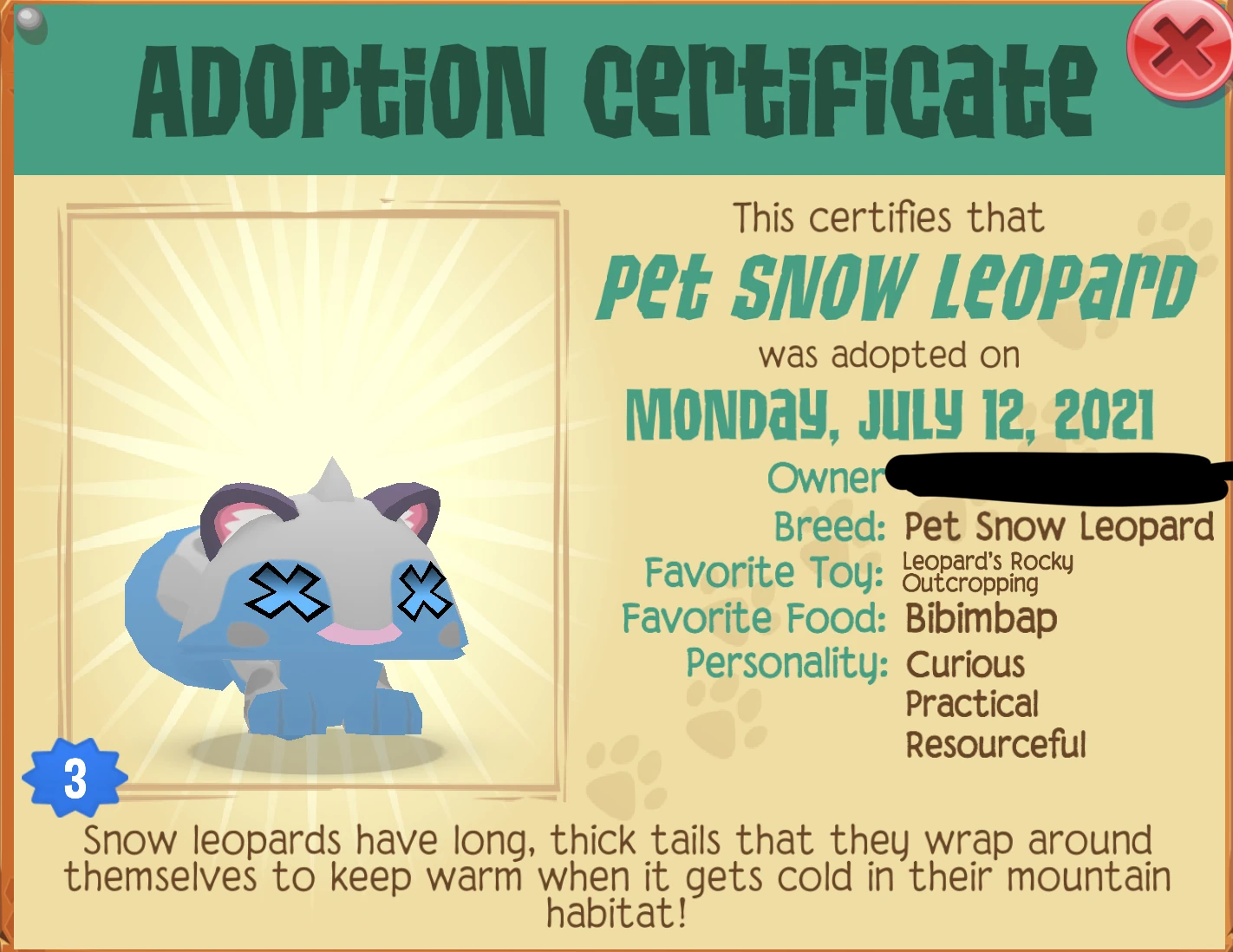 Trading 3 token snow leopards :D | Fandom