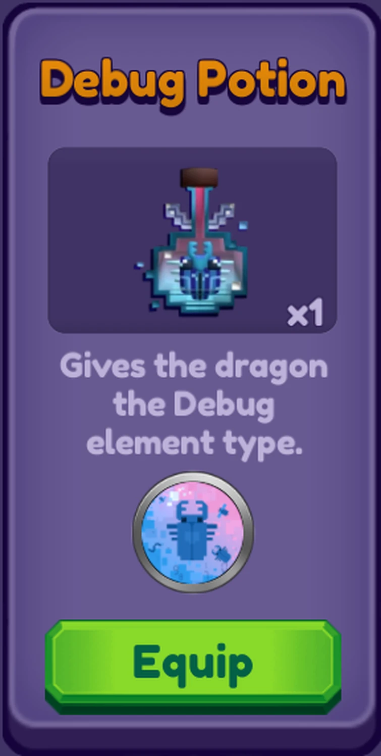 trading a debug element | Fandom