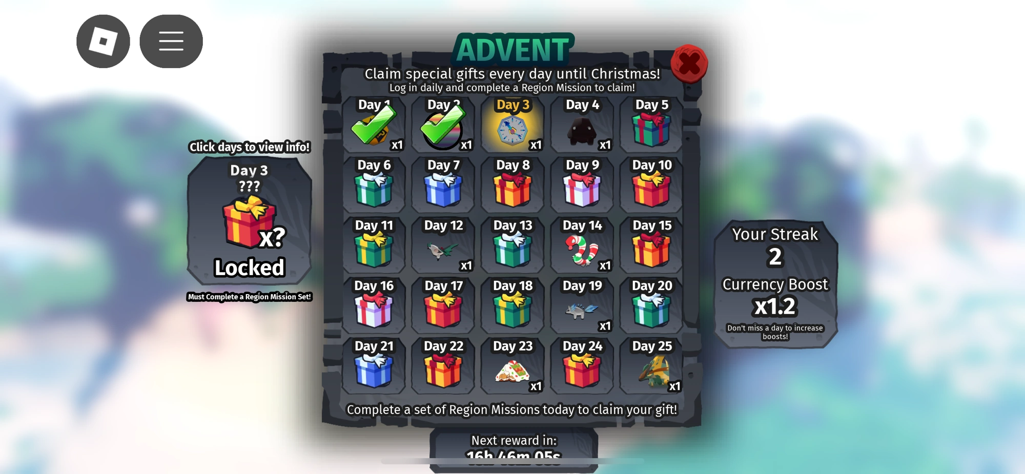 Auuugh I did my region task and it won’t let me claim it (despite ...