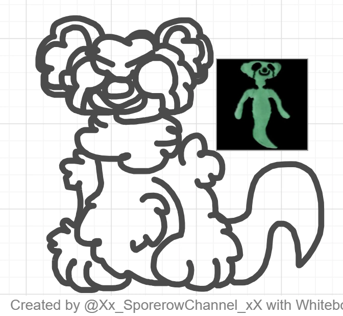 bear alpha sketches i drew in whiteboard ! | Fandom