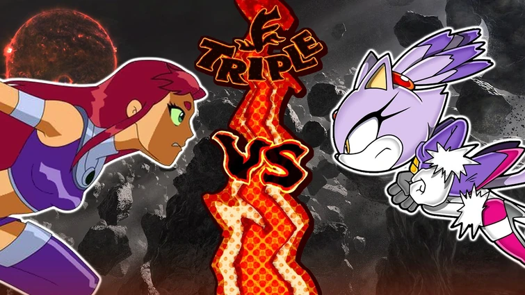 Starfire vs Blaze! Fan Art by Mr.O and a Review on the Triple F episode ...