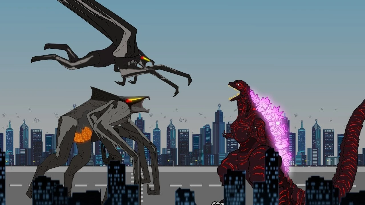 Shin Godzilla VS M.U.T.O Hembra y M.U.T.O | Fandom