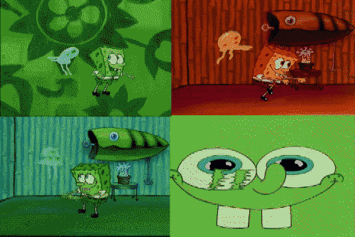 Spongebob Jellyfish Dancing Gif