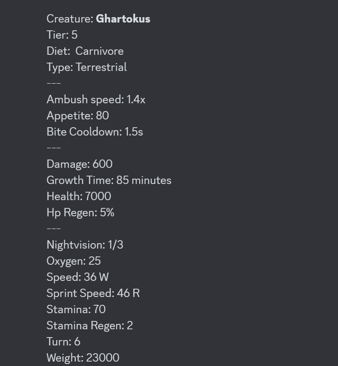 T-Rex Stats | Fandom