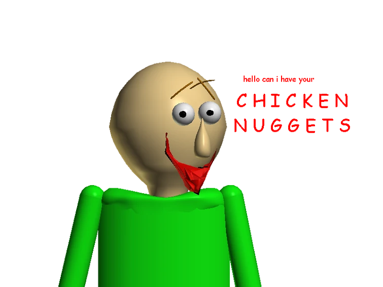 Baldi Cursed Render recreation | Fandom