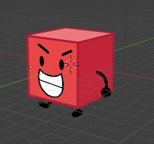 should i add the bfb background to this 3d blender model | Fandom