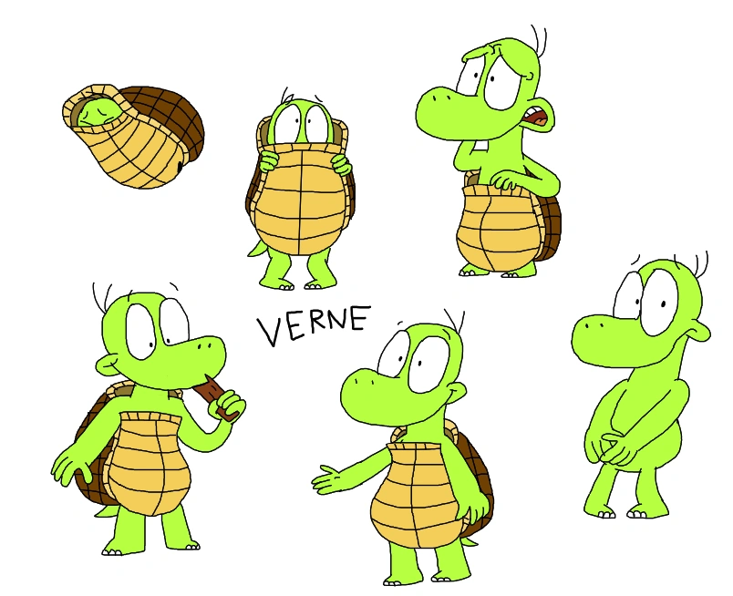 Another fanart of Verne from Over the Hedge I made. | Fandom