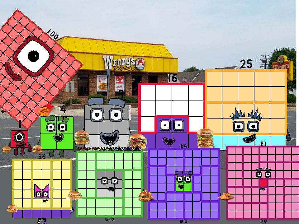 Square club goes to Wendy's | Fandom