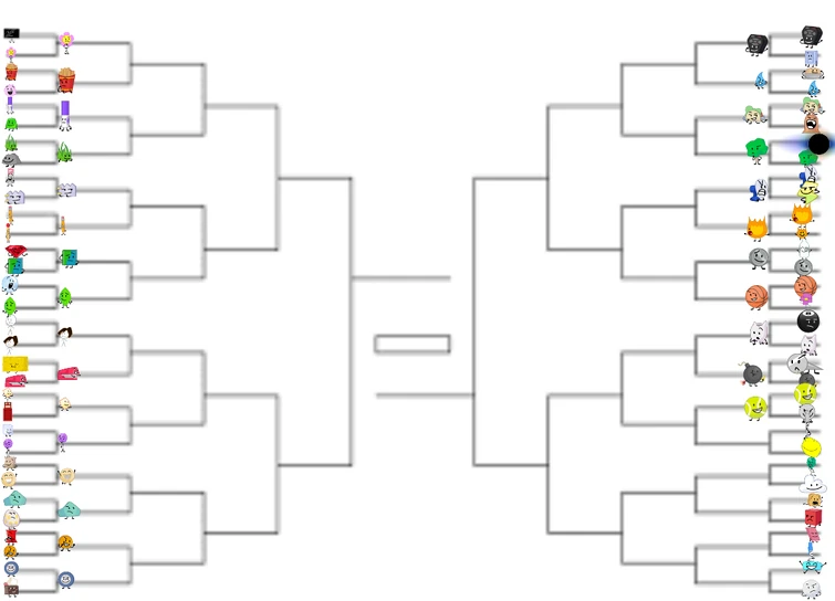BFDI character bracket round 1 part 28: better character | Fandom