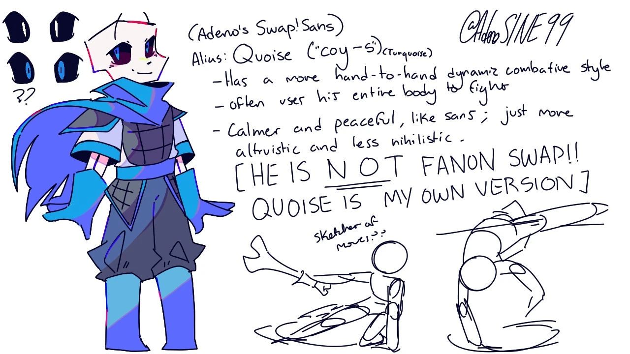 Swap!Sans clothes change (because I think it was starting to get boring ...