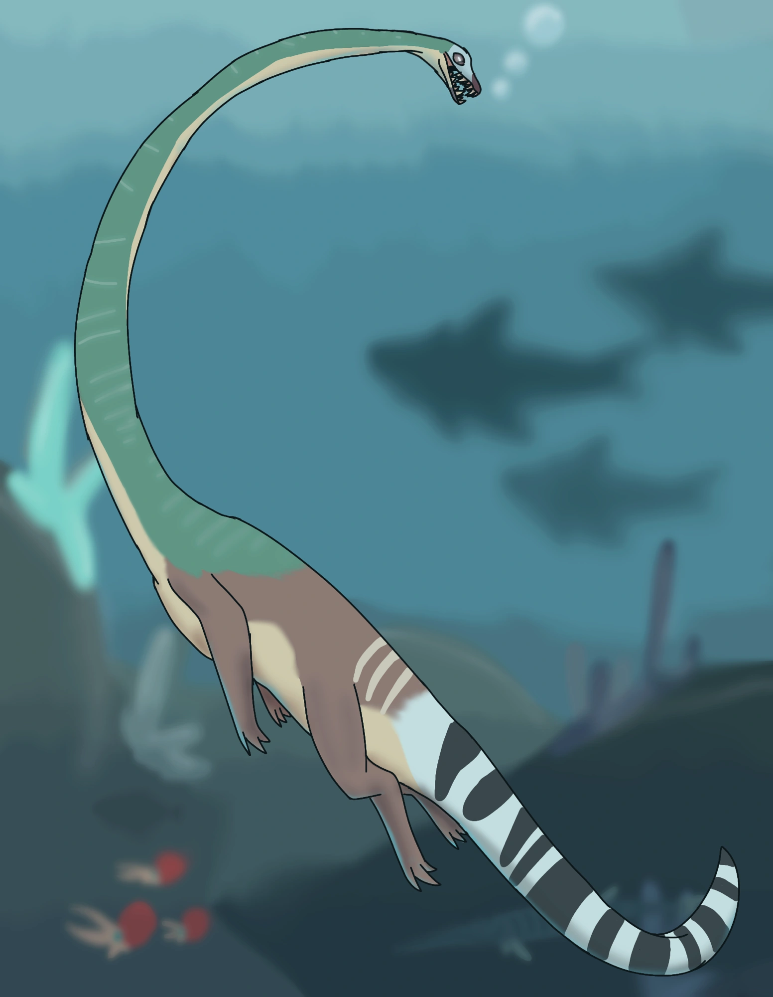 Tanystropheus art | Fandom