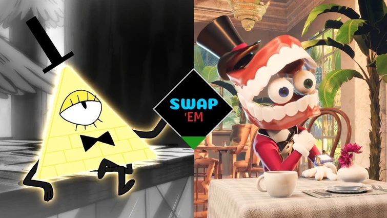 BILL CIPHER & CAINE VOICE SWAP | Gravity Falls/The Amazing Digital ...