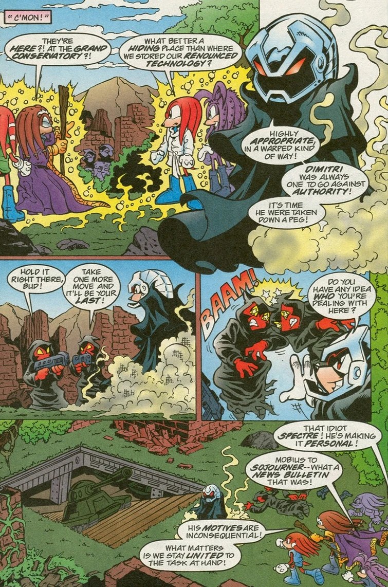 Reviewing all the Ken Penders Knuckles stories: Best of Times, Worst of ...