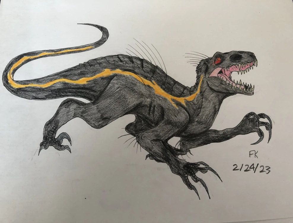 Indoraptor art | Fandom