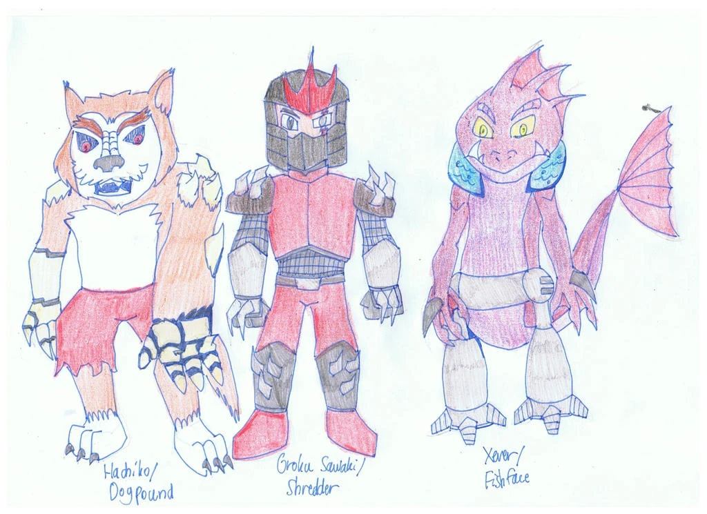 Crash Bandicoot + TMNT Heroes in a Hardshell: Shredder Crew | Fandom