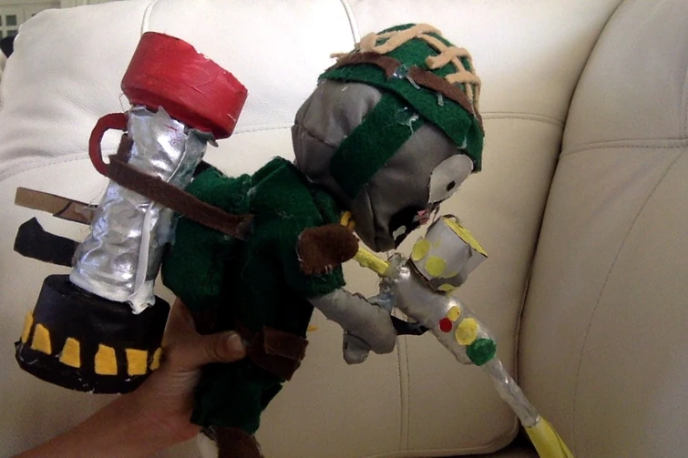 made this custom plush of foot soldier still looking for something for ...