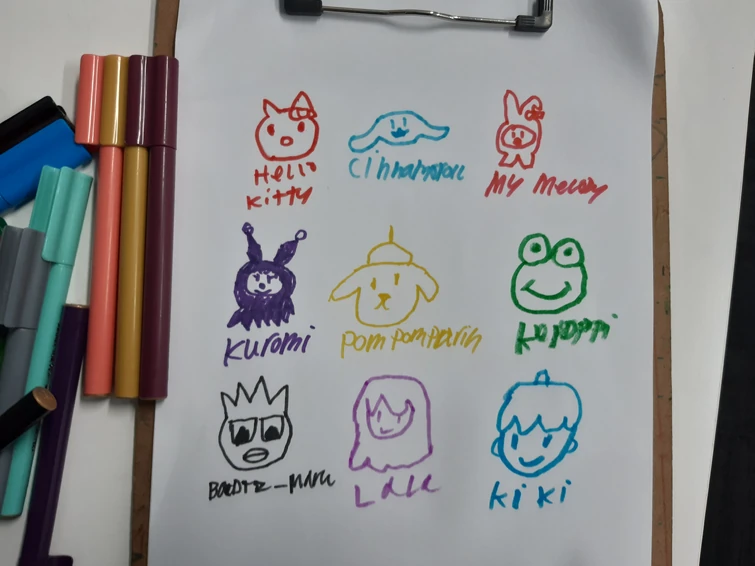 My attempt at drawing various Sanrio characters from memory | Fandom