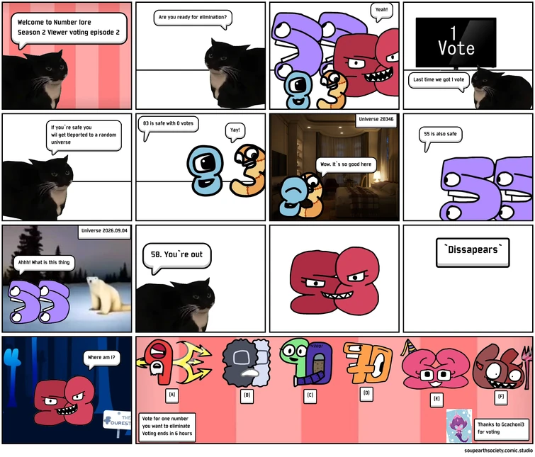 Number lore season 2 Viewer voting - 2 | Fandom