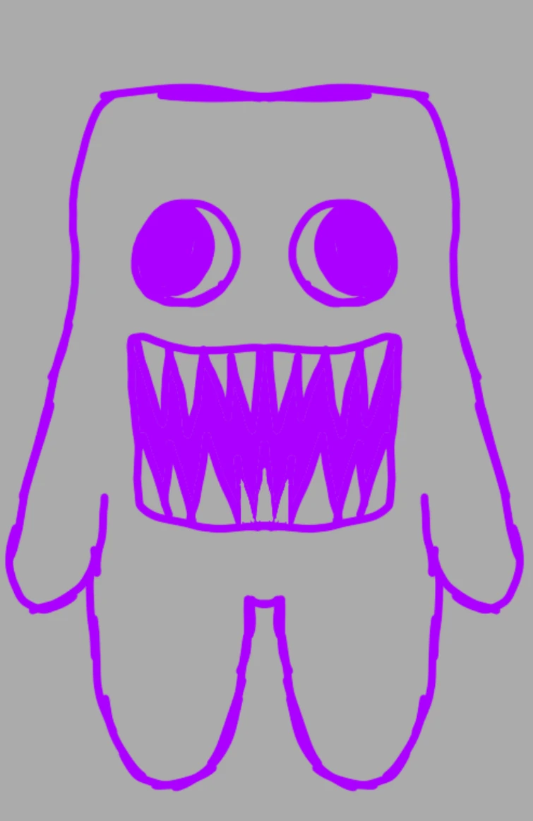 Day 4 2/4 of drawing goofy versions of the Pillar Chase monster | Fandom
