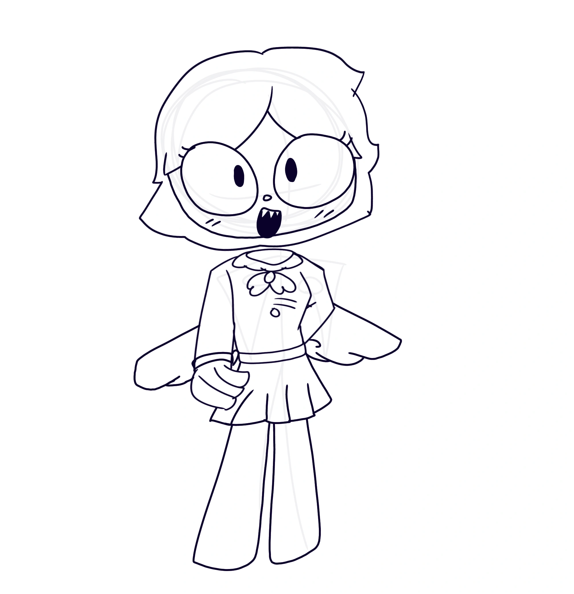 My DW OCS x FPE Artstyle (Sneakpeek) | Fandom