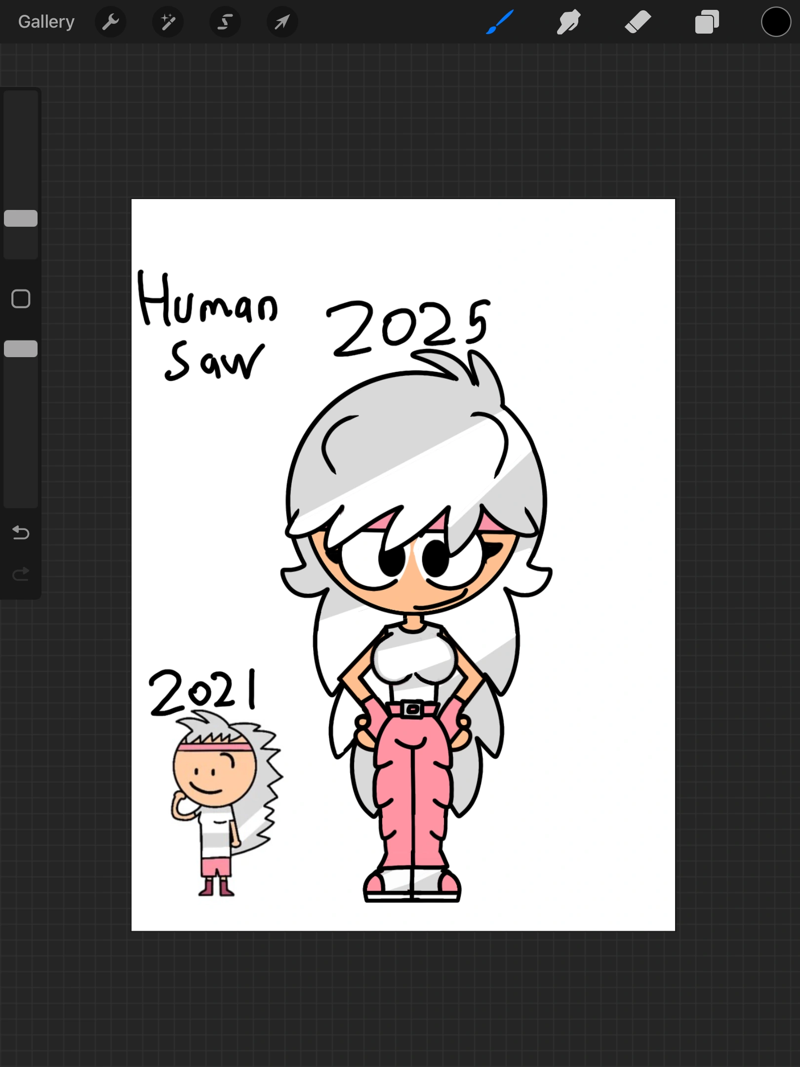 redrawing my old bfb humanizations to turn them into OC’s but I wanted ...