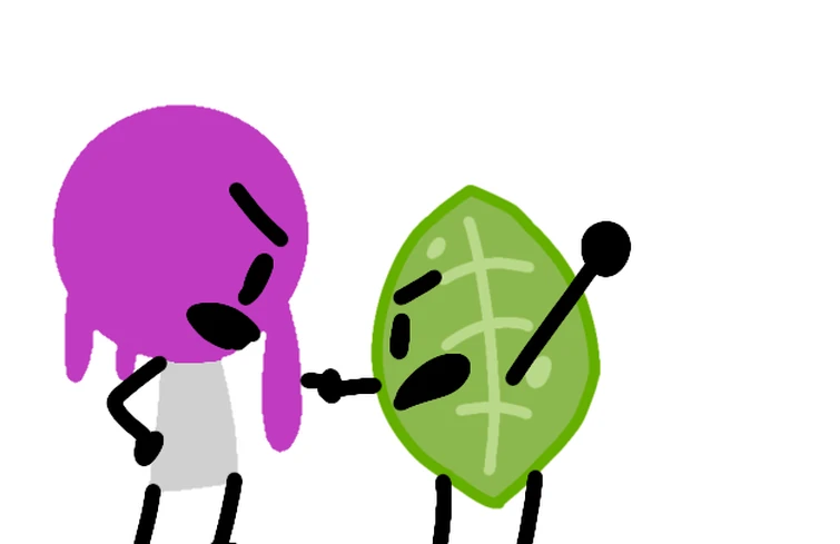 Redesigning bfdi assets pt.1 Leafy and Lolipop | Fandom