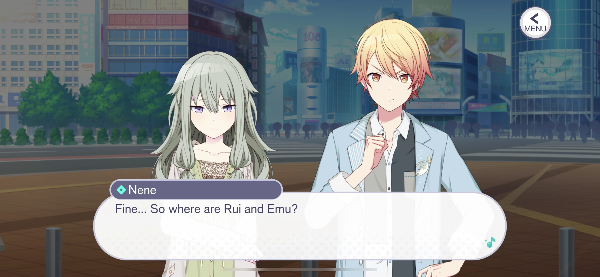 where are rui and emu? | Fandom