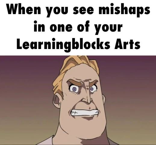 A Caption i've made about Learningblocks Art | Fandom