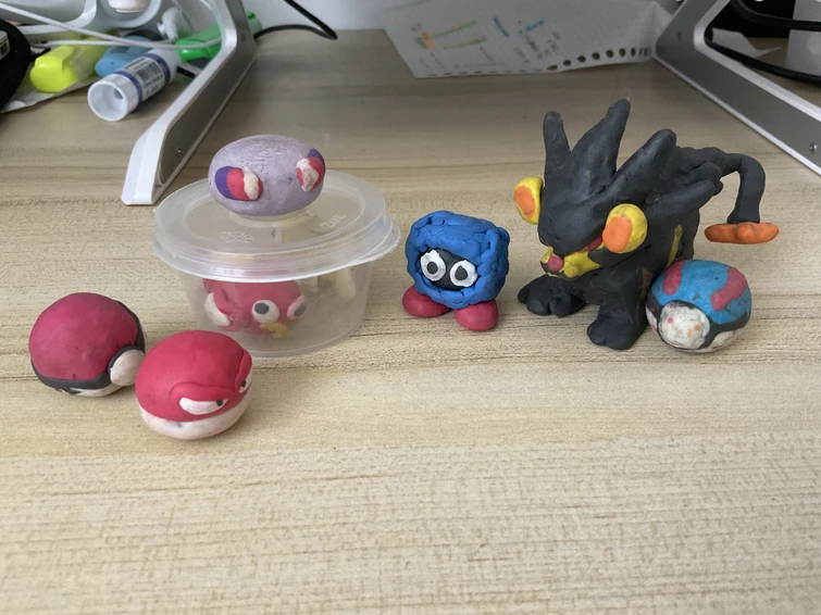 A few Pokemon out of clay | Fandom