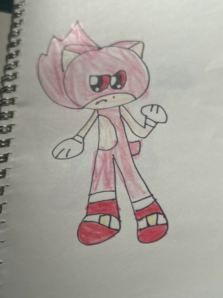 Pink super sonic in my style | Fandom