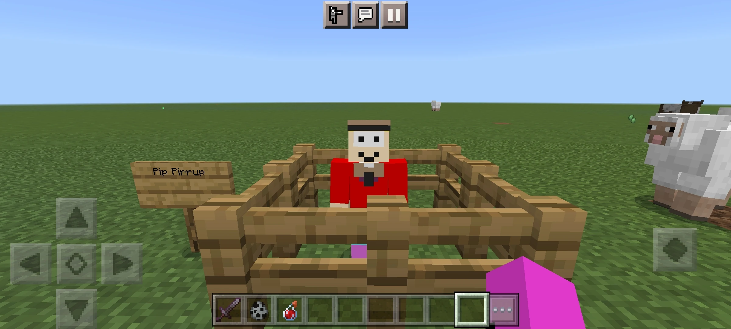 Just made Pip Pirrup in Minecraft since you guys have a taste on him ...