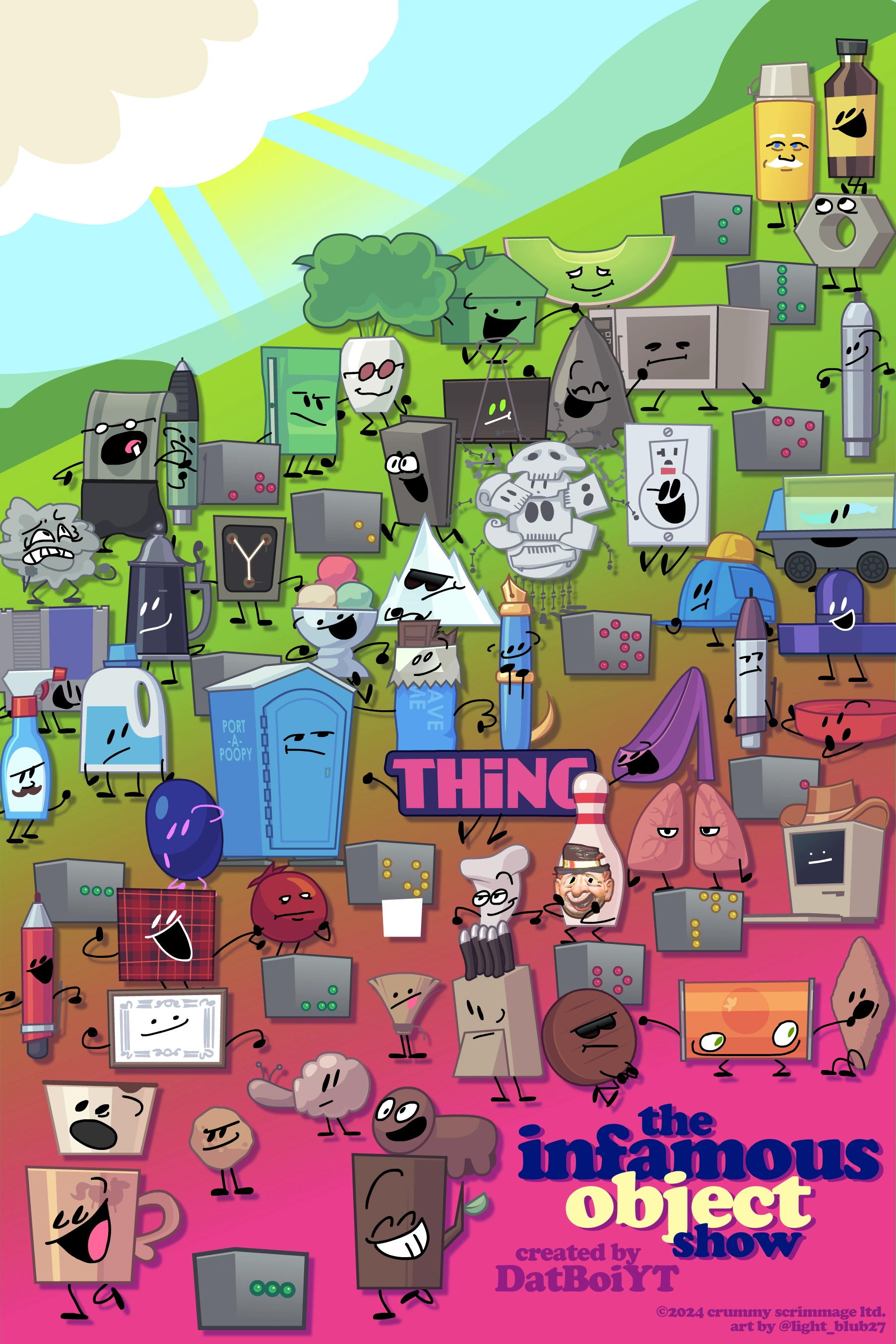 Made an Infamous Object Show poster. | Fandom