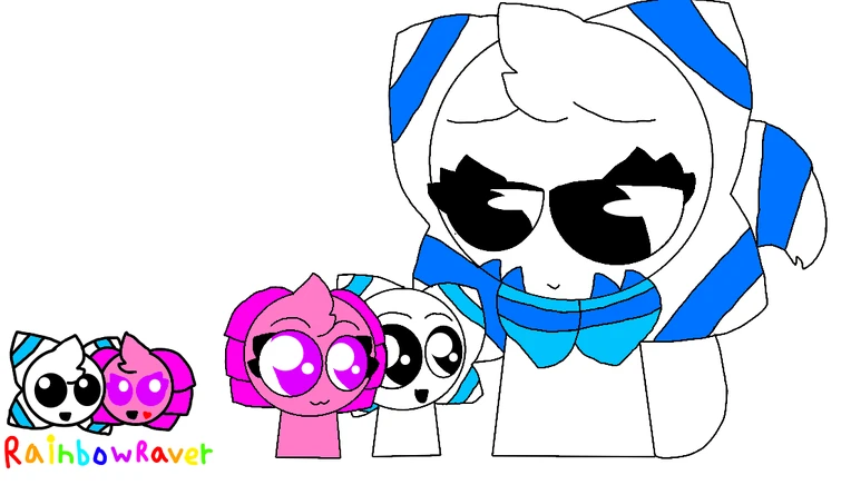 Pom Pom and Penito when they were kids. | Fandom