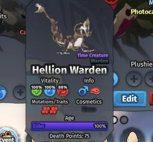 Selling double red Bite + Weight Hellion Warden | Fandom