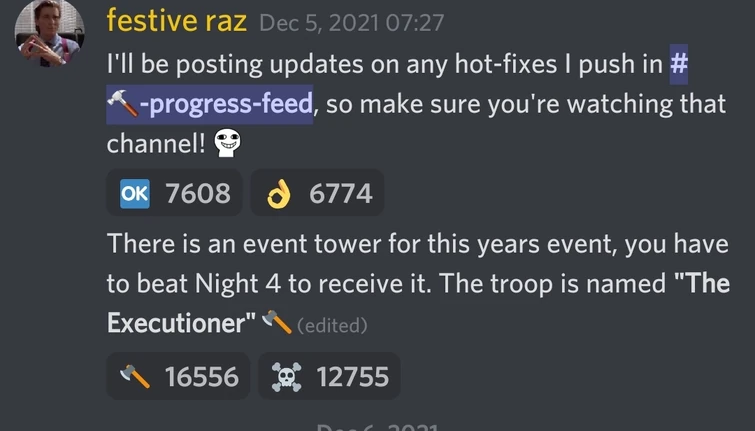 have executioner been confirmed for eclipse event tower | Fandom