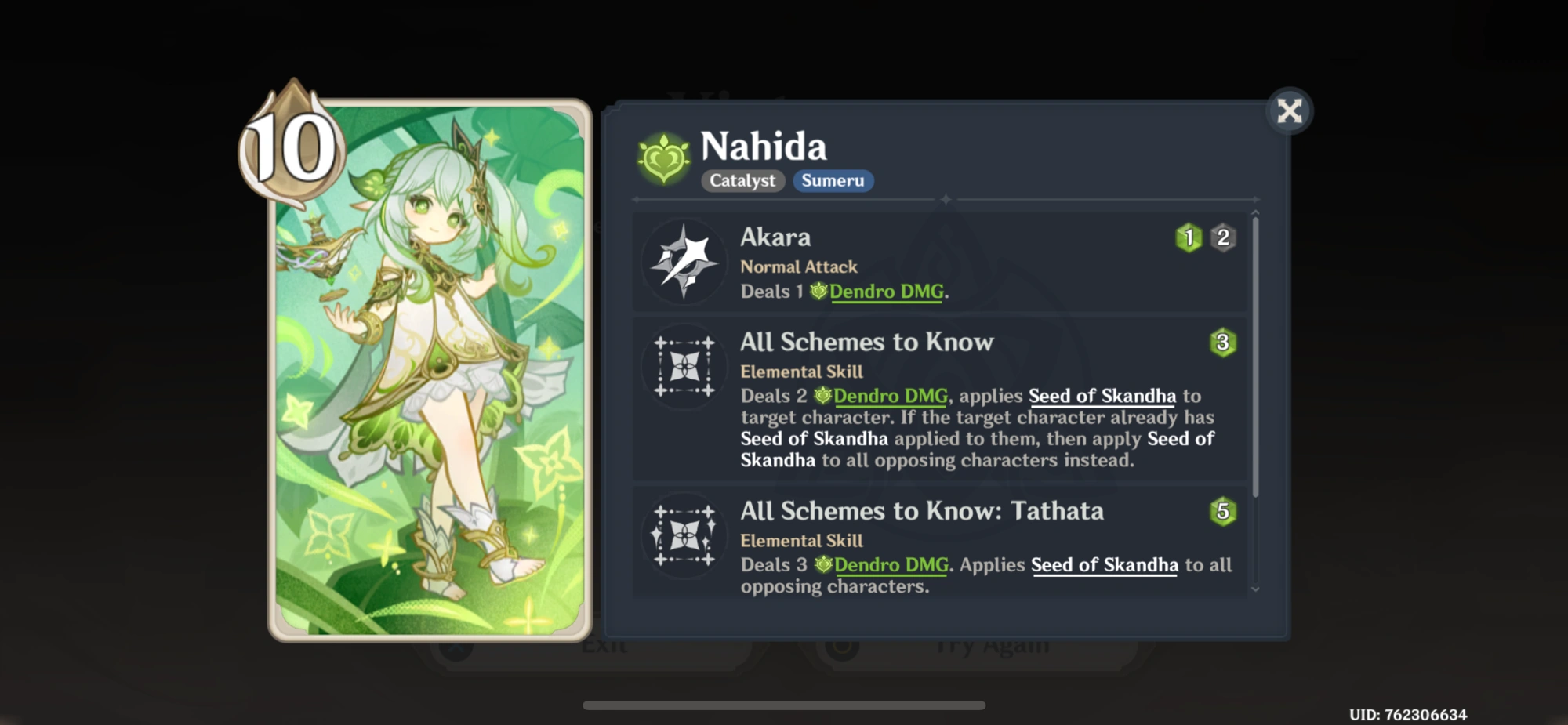 NAHIDA MAINS AND TCG PLAYERS | Fandom