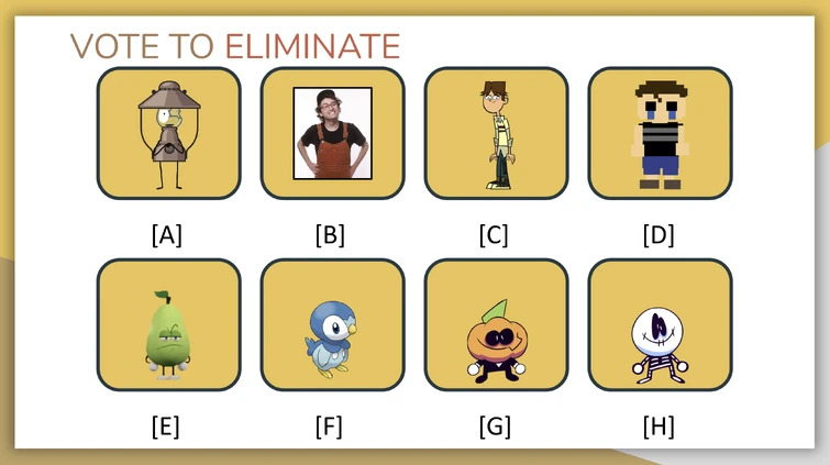 Random Ahh Character Voting 1 | Fandom