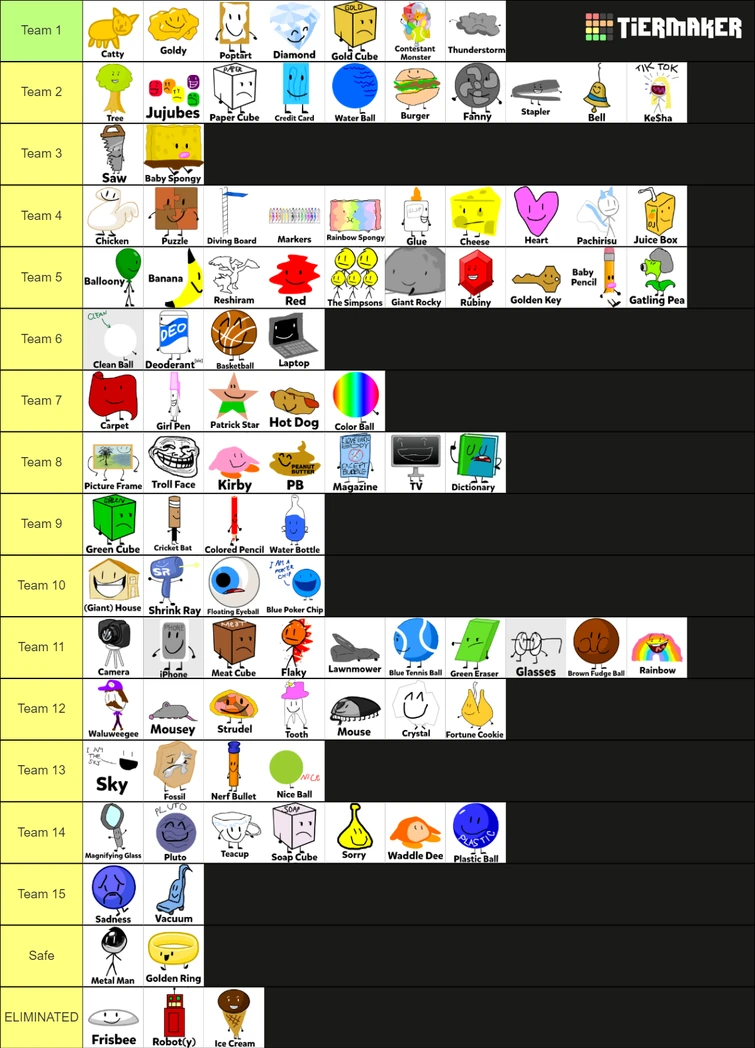 BFDI 17 VV #39 | Fandom