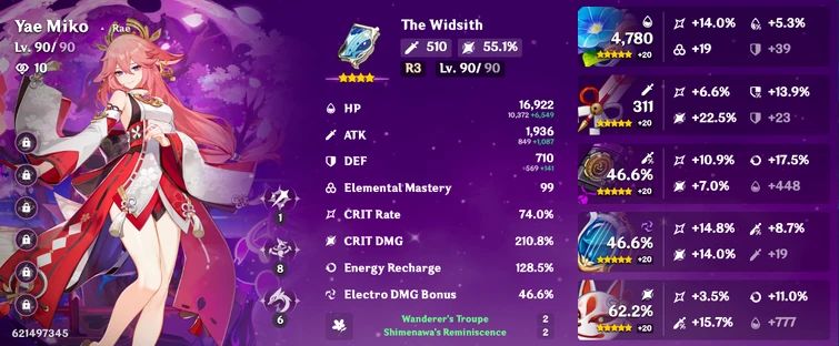 yay miko is done! everyone i currently use is ascended! | Fandom