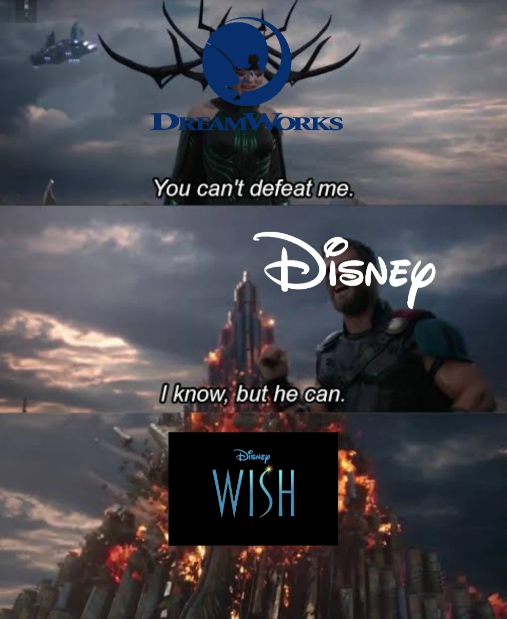Disney vs DreamWorks in 2023 meme | Fandom