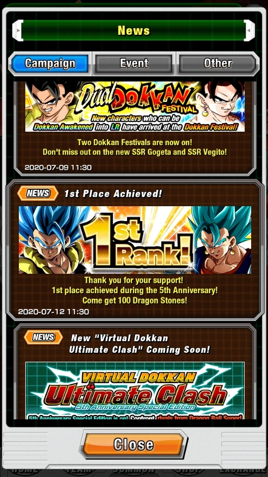 Massive 5th anniversary dokkan 1st rank reward??? | Fandom