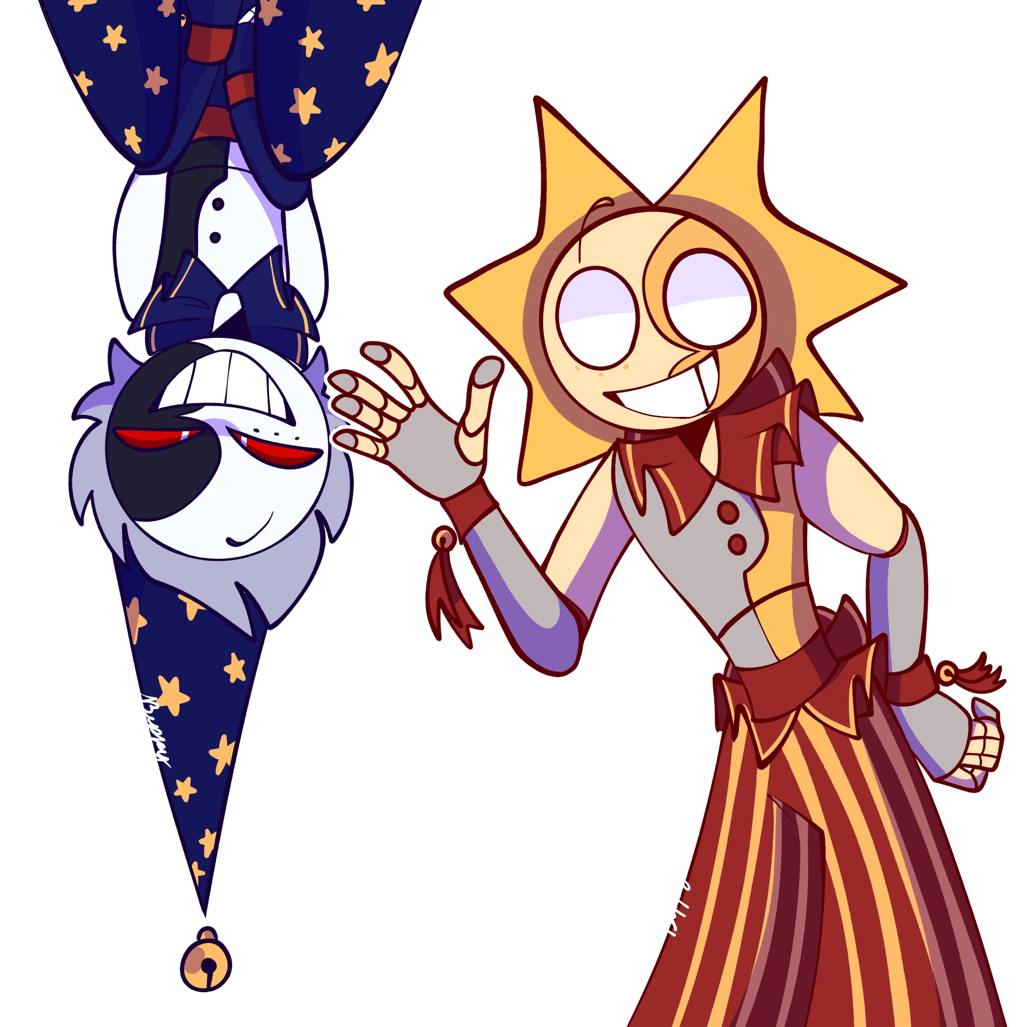 Sun and moon art | Fandom