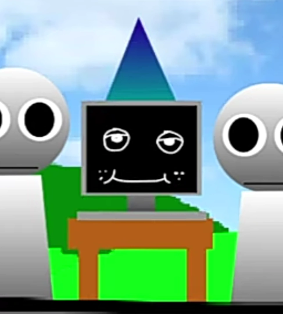 This fucking Mr fun Computer design is so fucking goofy and i love it ...