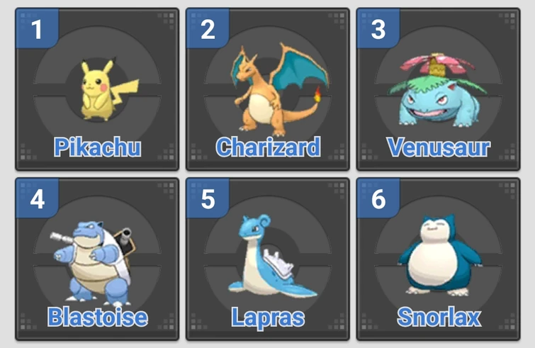 Canonical teams of Pokemon Protagonists | Fandom