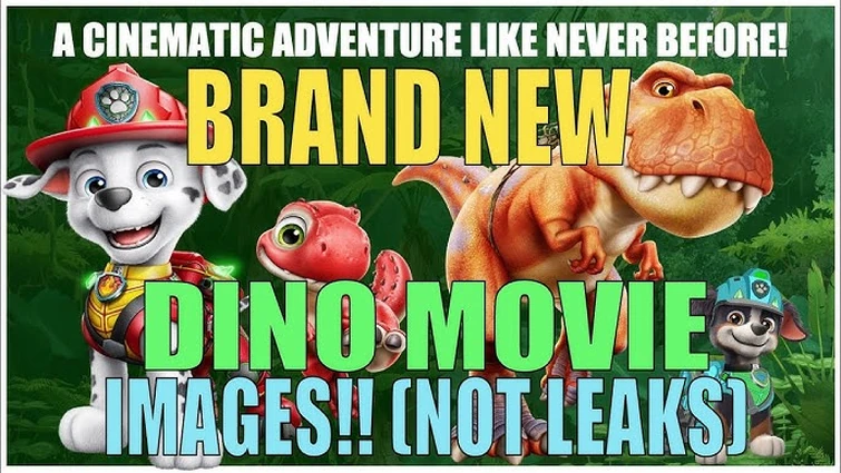 Brand new movie 3 pics! | Artwork for PAW Patrol Movie 3: The Dino ...