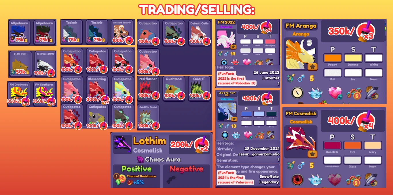 TRADING/SELLING/SWAPPING | Fandom